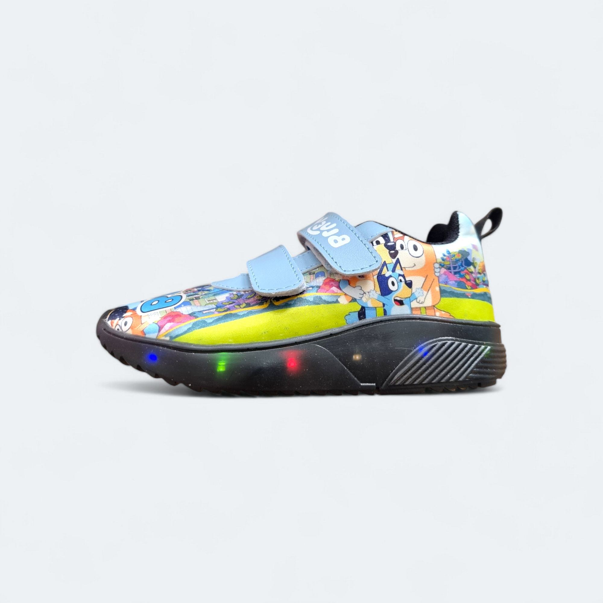 Tenis Bluey negro led – Jojo shoes